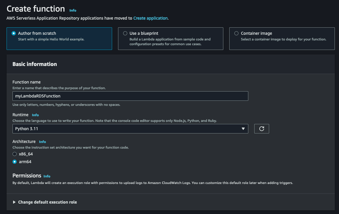 How To Execute Database Queries From Aws Lambda To An Rds Instance